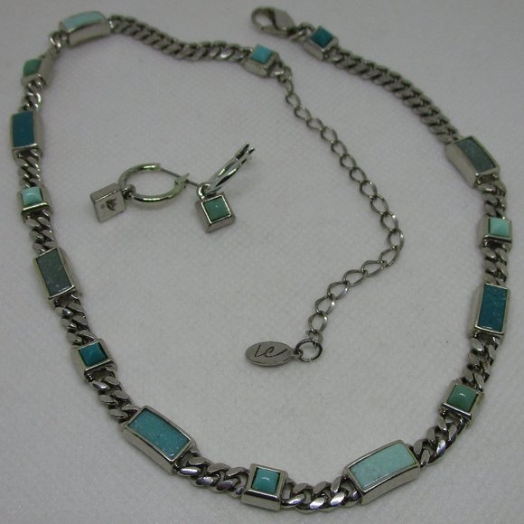 LC Lauren Conrad | Jewelry | Vintage Lc Branded Choker Earring Set ...